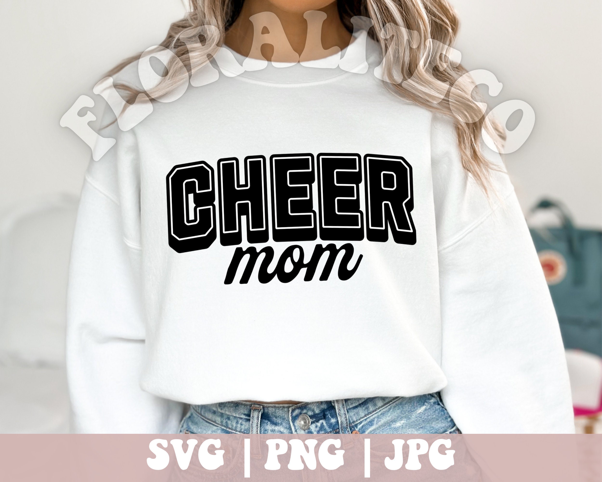 Cheer Mom Svg Png Jpg, Cheer Life Svg, Cheerleader Svg Files ...