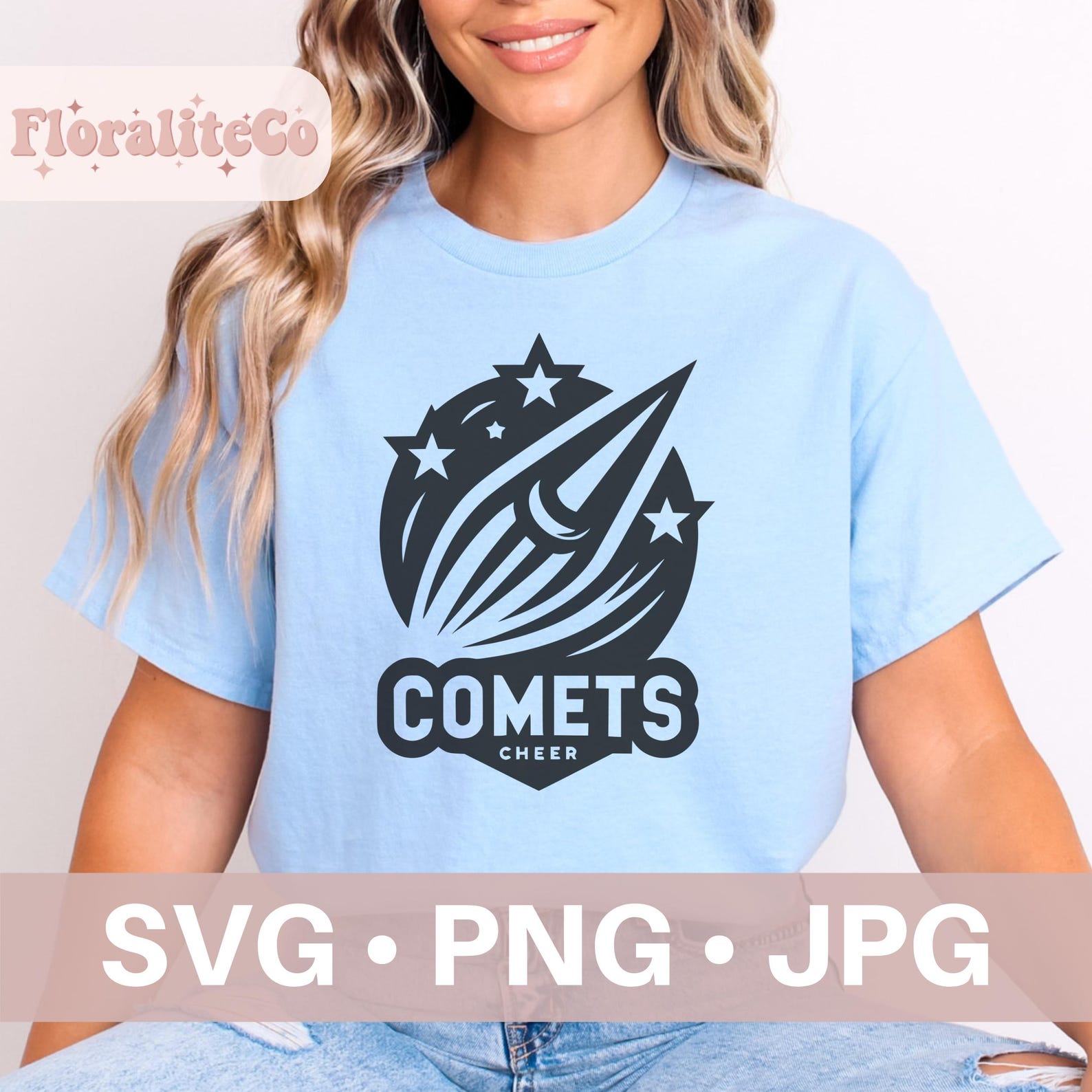 Comets Svg Bundle, Football Svg, Comets Png, School Logo, Comet Clipart ...