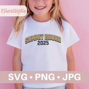 Summit Bound SVG PNG, Cheer Summit 2025 Svg, Cheer Svg, Cheer Worlds ...