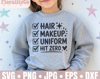 Hit Zero Svg Png, Wake up and Hit Zero Svg, Cheer Svg Png, Cheer Comp ...