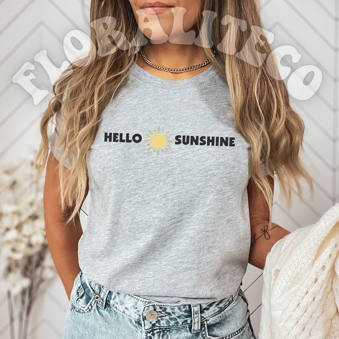 Hello Sunshine SVG PNG Sunshine Svg Summer Sunshine Svg - Etsy