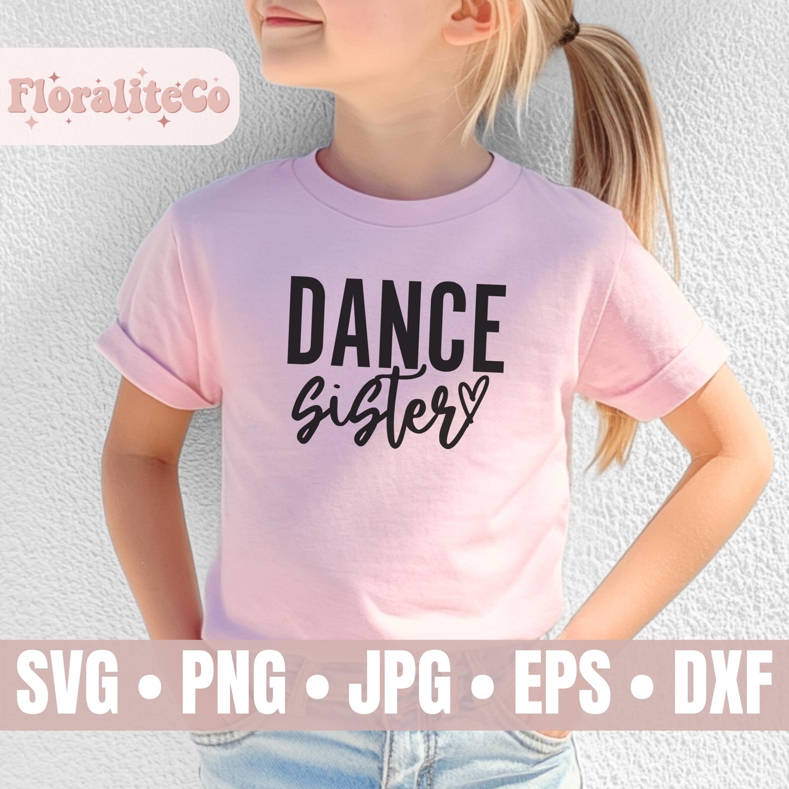 Dance Sister SVG PNG, Dance Team Sister, Dance Sis Svg, Dance ...