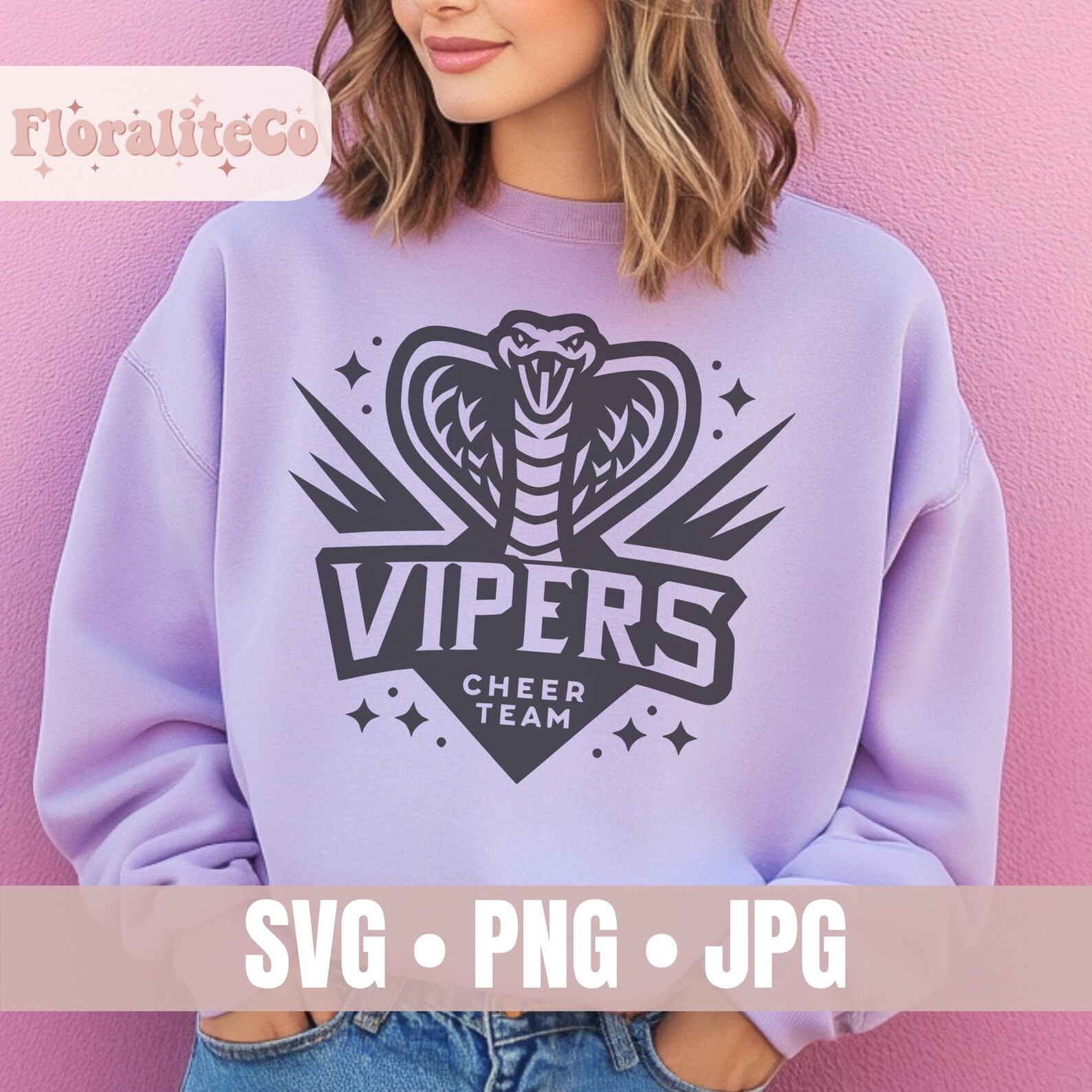 Vipers Mascot SVG PNG Bundle, Baseball Logo Design, Vipers Football ...