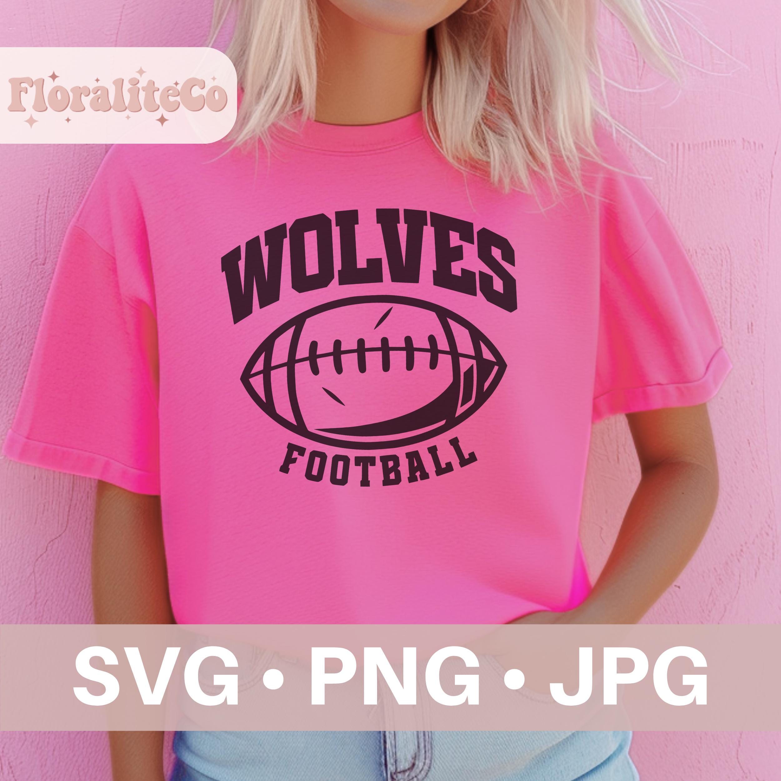 Wolves Mascot SVG Bundle, Wolves Cheer Team, Wolves Spirit Png, Wolves ...