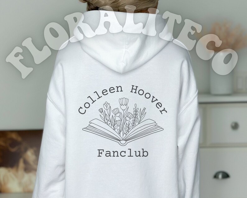 Colleen Hoover Fan Club SVG Colleen Hoover SVG Book Lover - Etsy