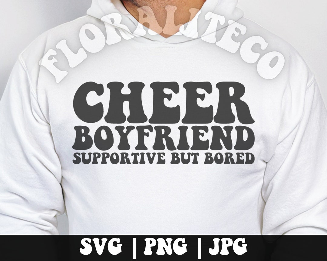 Buy Cheer Boyfriend Svg, Cheer Bf Svg, Funny Cheer Svg, Cheerleader Svg ...