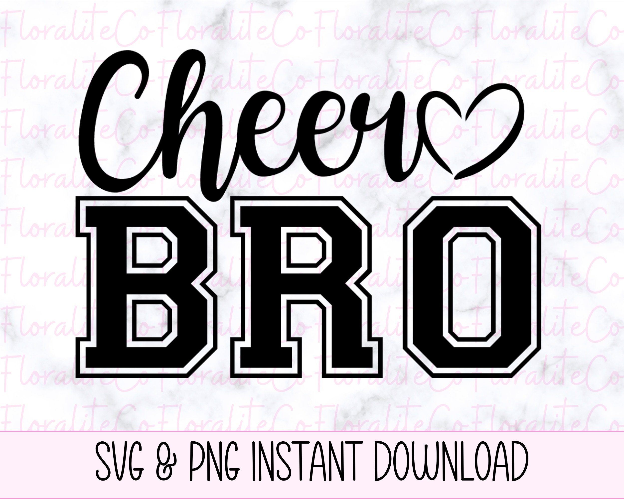Cheer Brother Svg Cheer Bro Svg Cheer Mom Svg Cheerleader - Etsy