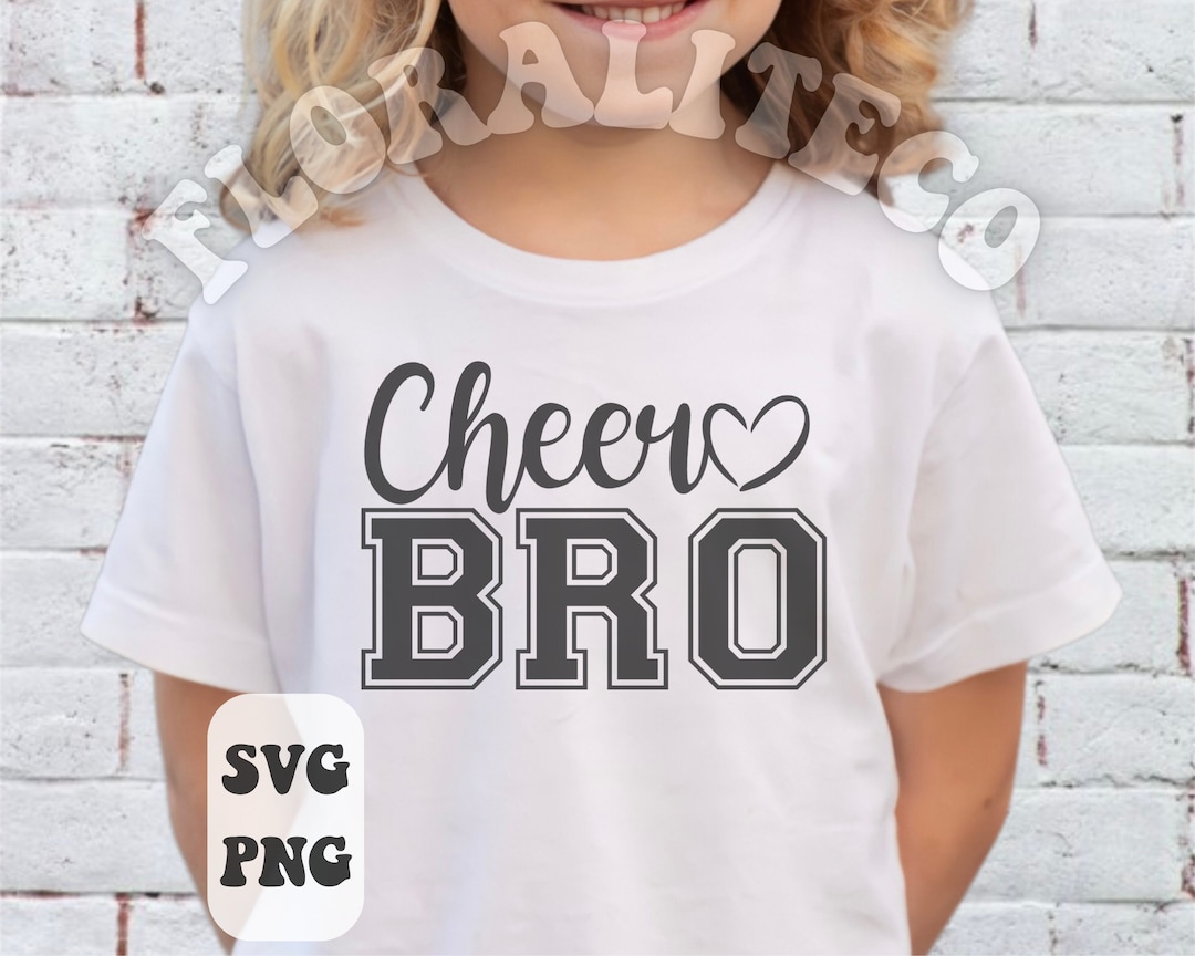 Cheer Brother Svg Cheer Bro Svg Cheer Mom Svg Cheerleader - Etsy