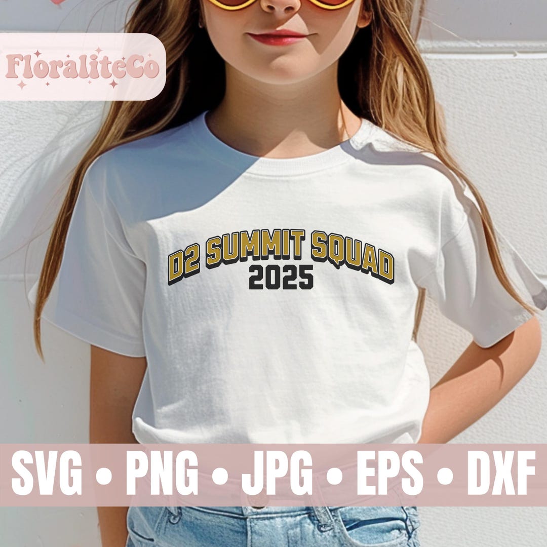 D2 Summit Squad 2025 Svg Png, Summit Bound Svg, Cheer Worlds Svg, All ...