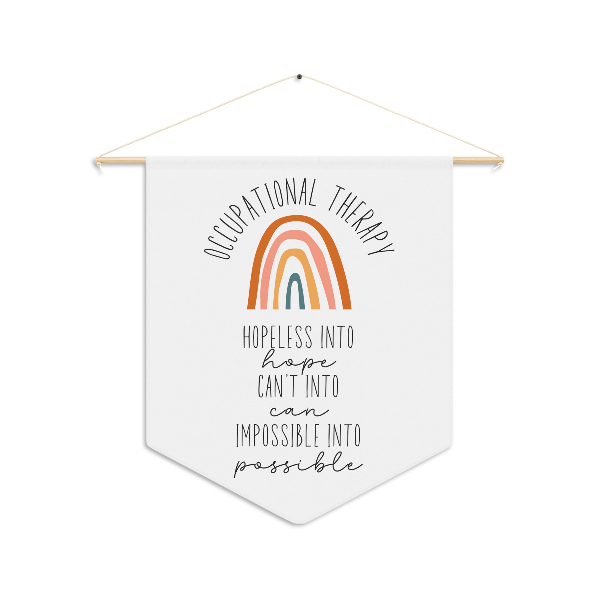 Occupational Therapy Room Wall Decor, Occupational Therapy Pennant ...