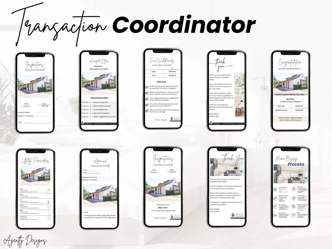 Real Estate Transaction Coordinator, Textable Real Estate Management ...