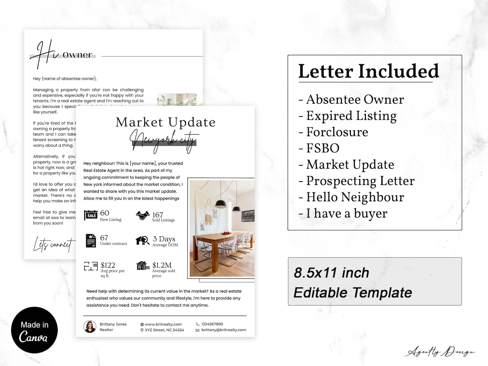 Real Estate Farming Letter Bundle, Prospecting Letter, Lead Generation ...