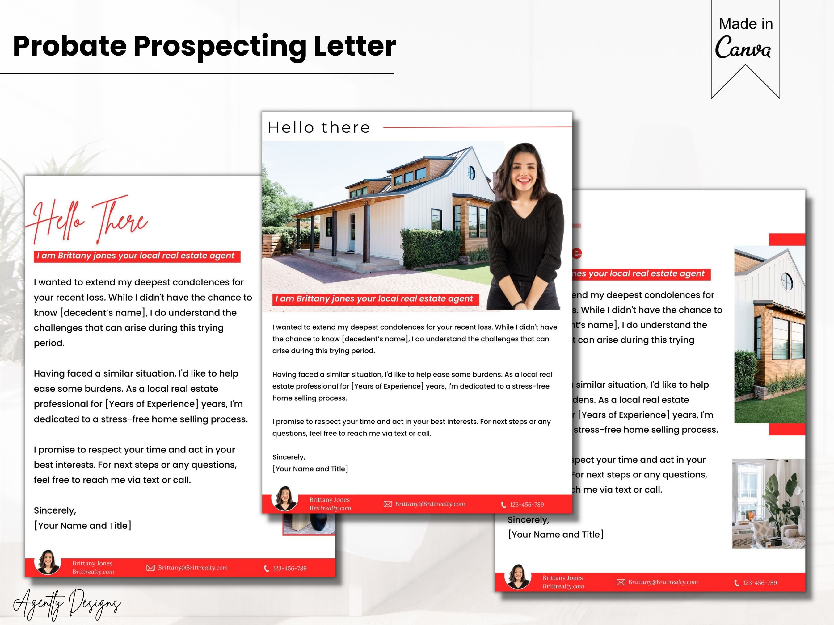Probate Prospecting Letter, Inheritance Farming Letter, Property Sales ...