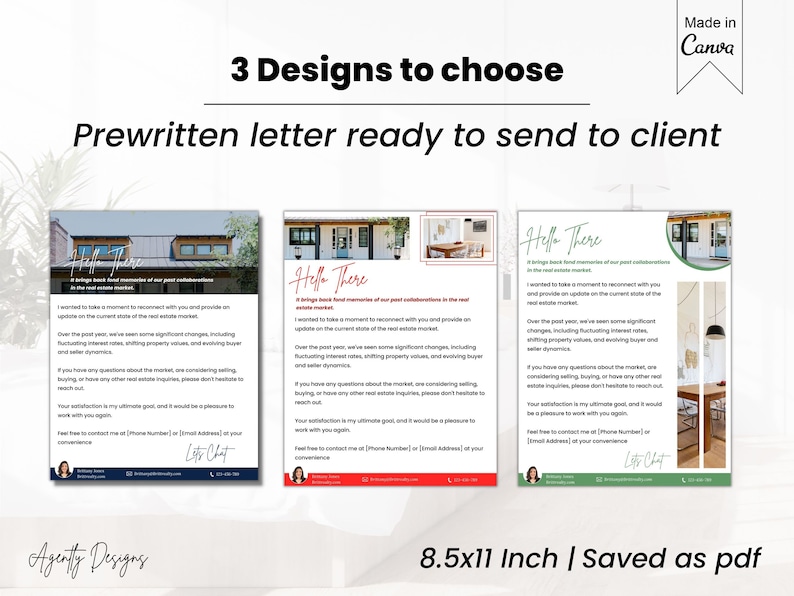 Former Client Reach Out Farming Letter, Past Client Reconnection Letter ...