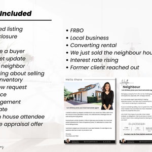 Real Estate Farming Letter Mega Bundle, Prospecting Letter, Lead ...