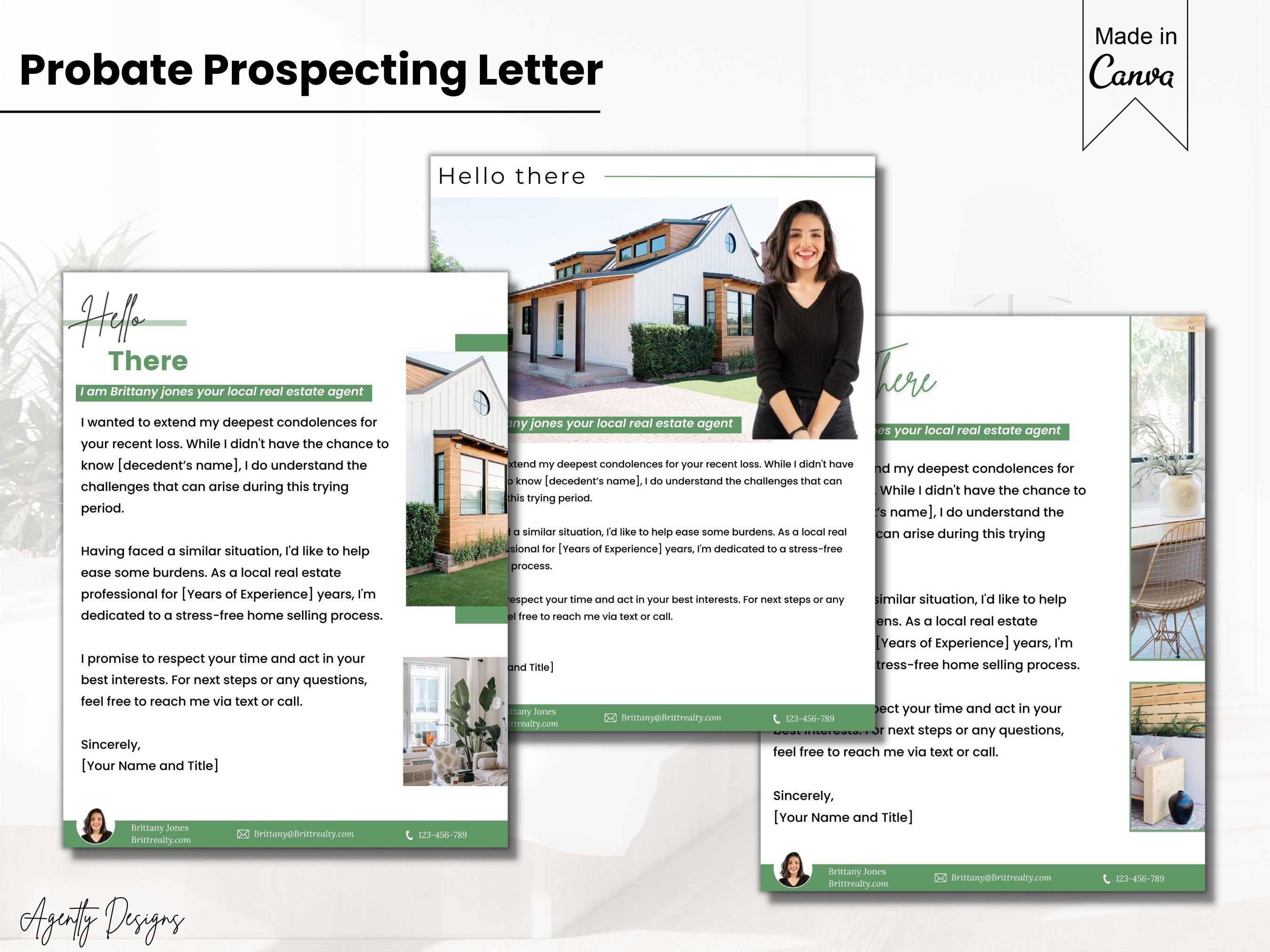 Probate Prospecting Letter, Inheritance Farming Letter, Property Sales ...