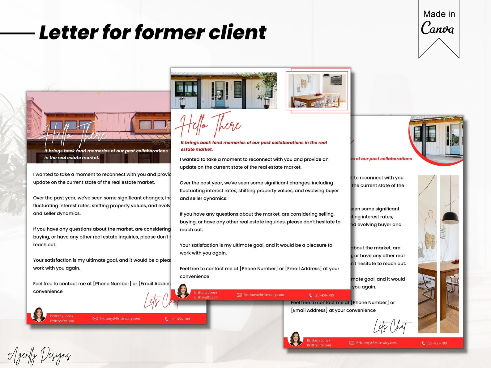 Former Client Reach Out Farming Letter, Past Client Reconnection Letter ...