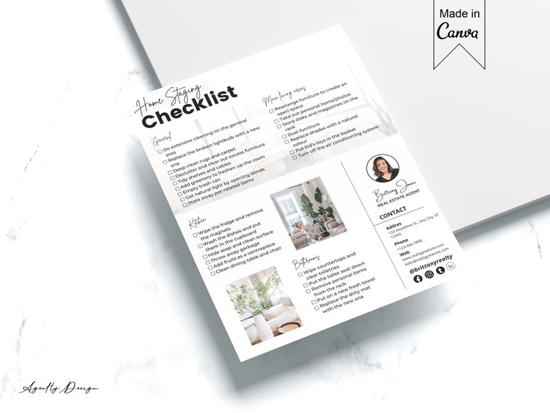 Home Staging Checklist, Real Estate Staging Guide, Home Staging Tips ...