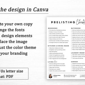 Pre-listing Checklist, Home Selling Guide, Checklist for Sellers, Real ...