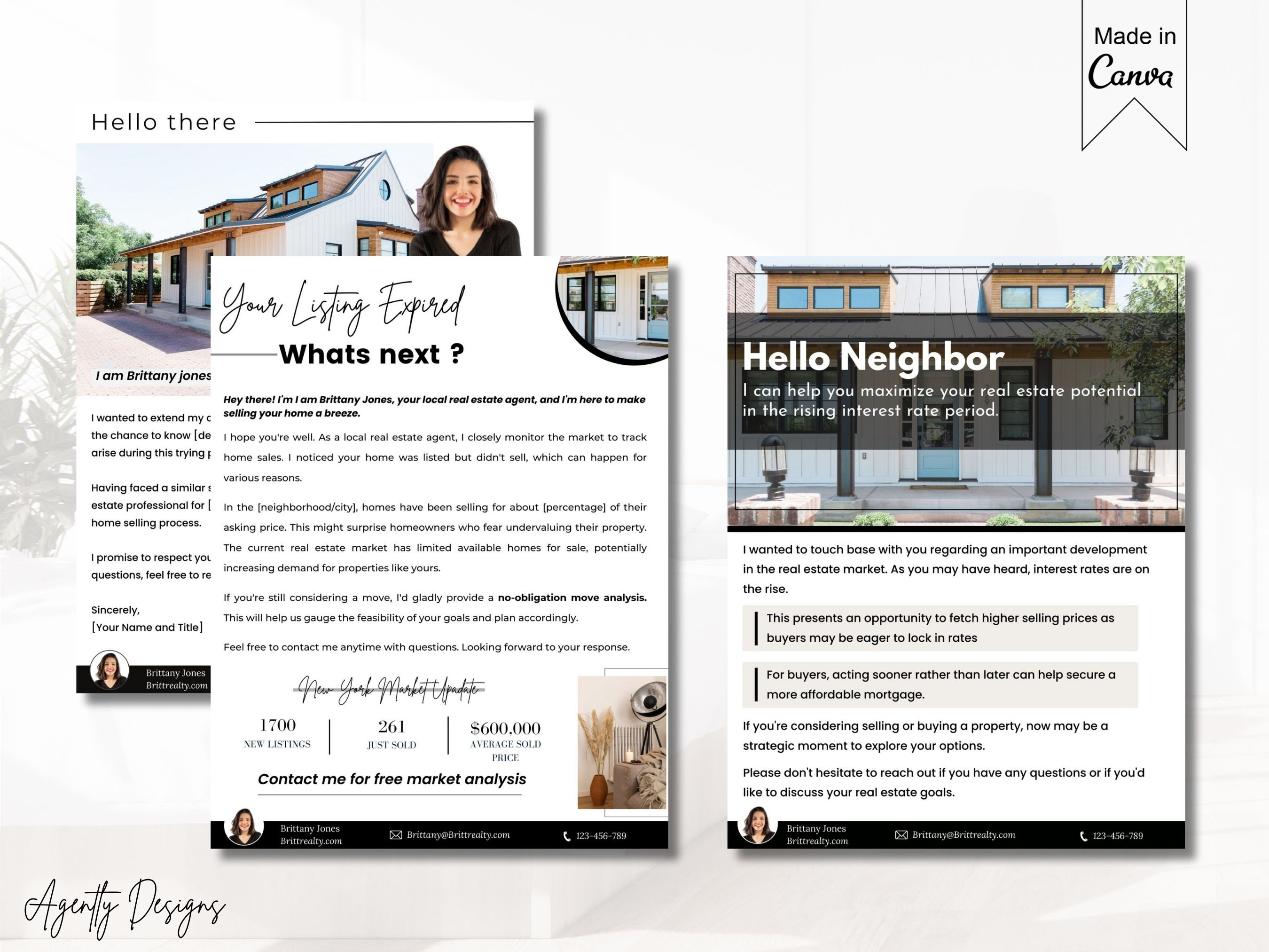 Real Estate Farming Letter Mega Bundle, Prospecting Letter, Lead ...