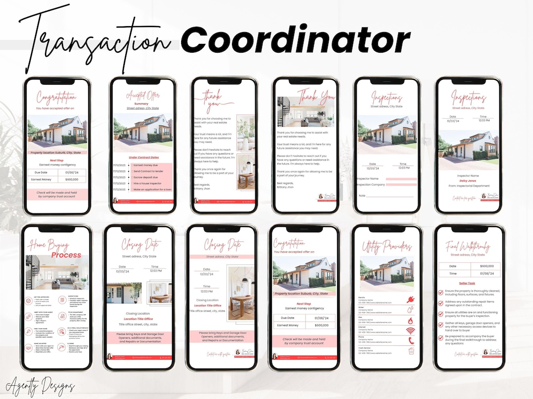 Real Estate Transaction Coordinator, Textable Real Estate Management ...