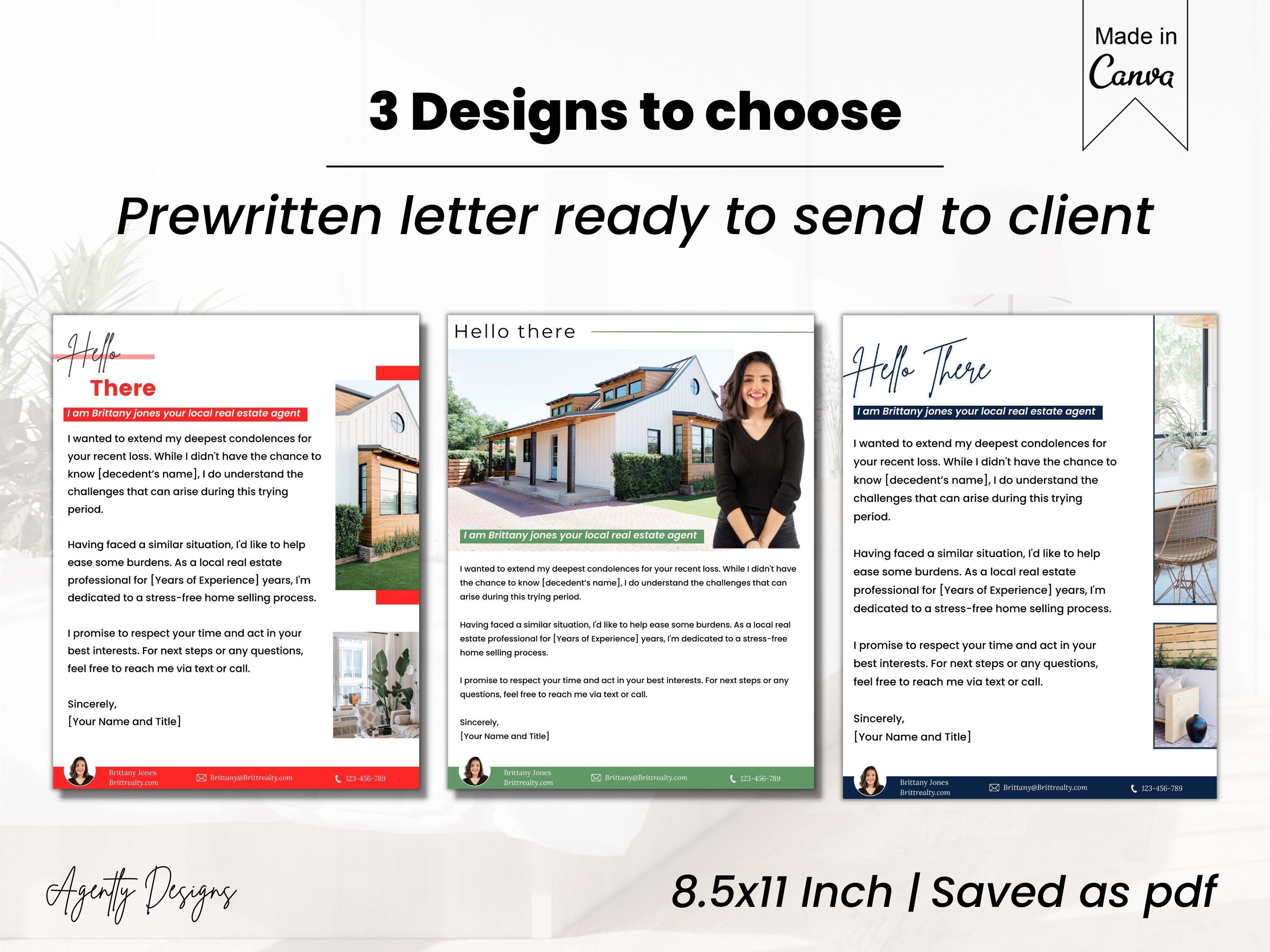 Probate Prospecting Letter, Inheritance Farming Letter, Property Sales ...