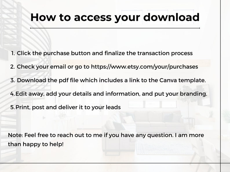 Low Inventory and High Demand Letter, Real Estate Farming Letter ...