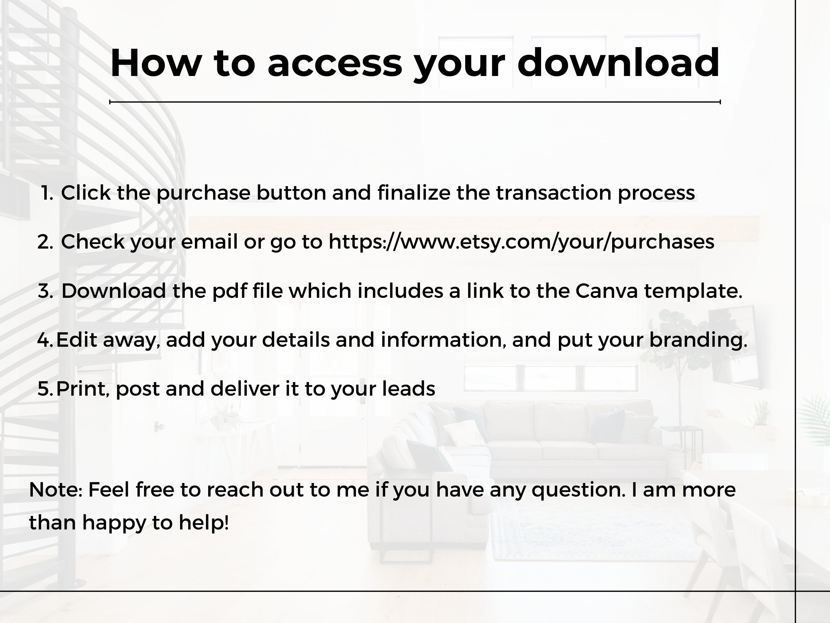 Pre-listing Checklist, Home Selling Guide, Checklist for Sellers, Real ...