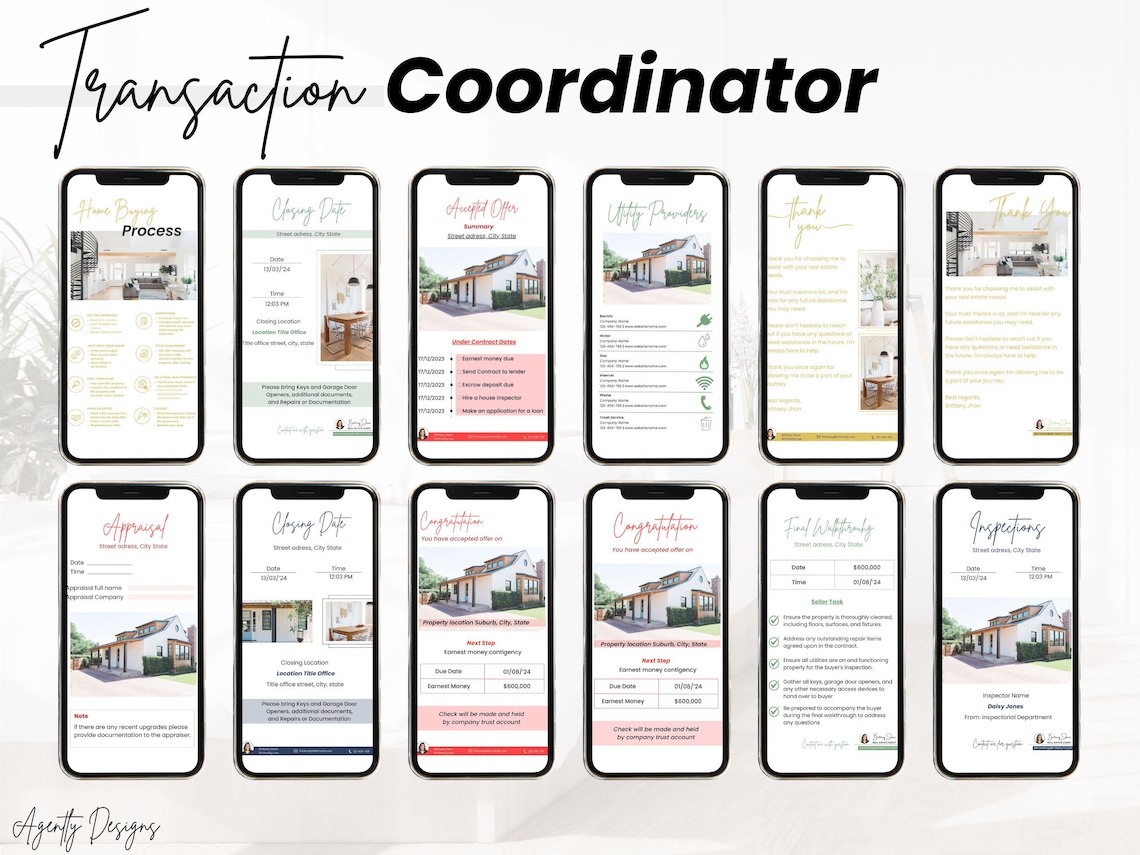 Real Estate Transaction Coordinator, Textable Real Estate Management ...