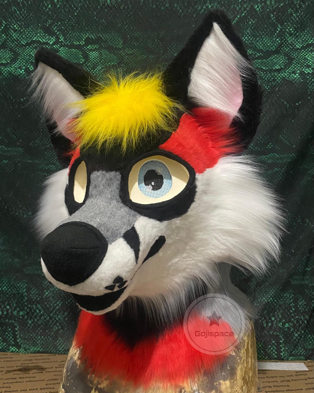 African Crowned Crane Fox Fursuit Partial - Etsy Canada