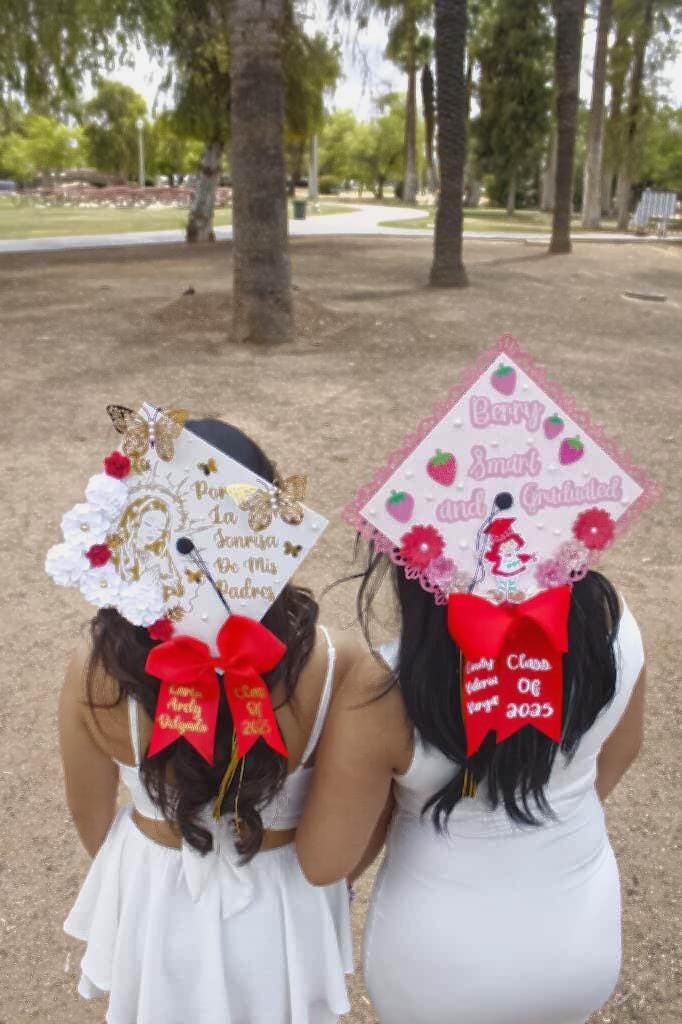 Strawberry Graduation Cap Topper Grad 2026 - Etsy