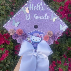 Pink Custom Graduation Cap Topper - Etsy
