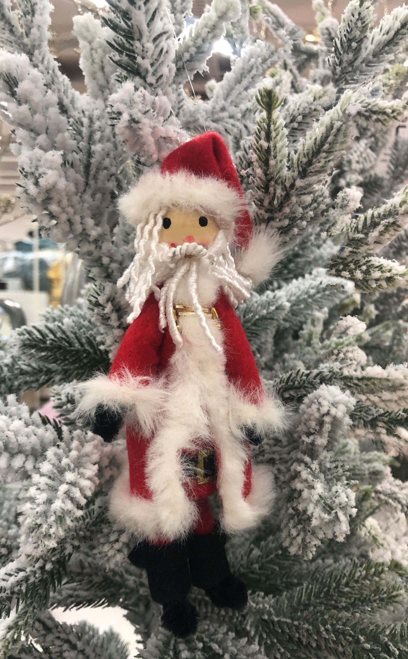 Santa Christmas Ornament, Felt Sewing Pattern - Digital PDF Delivery - Etsy