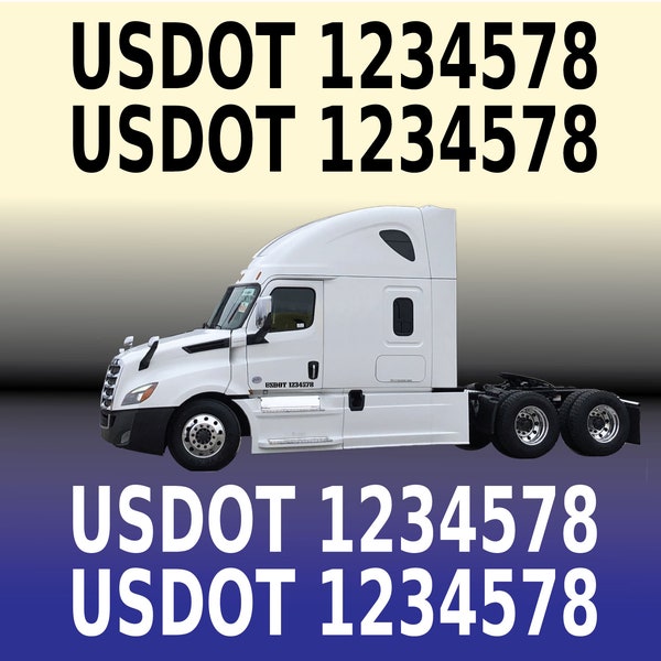 Dot Number Decals - Etsy