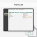 Expiration Date Tracker Excel Spreadsheet | Instant Download | Excel ...