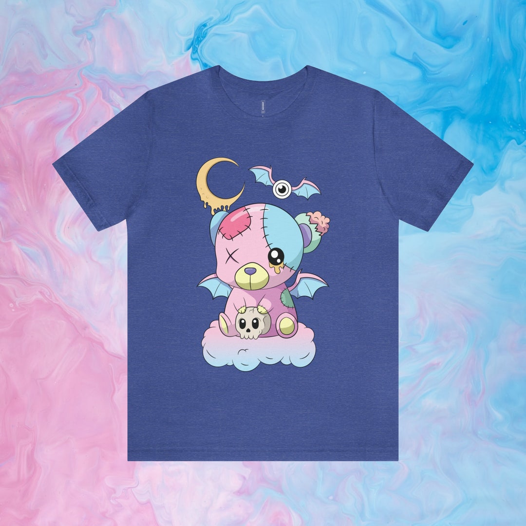 Creepy Cute Pastel Goth Kawaii Teddy Stylish and Unique - Etsy