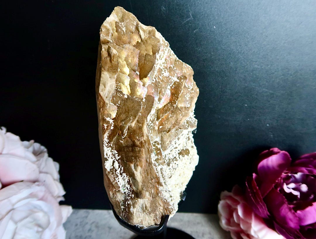 SUPER RARE! Iridescent XL 2.7 Lb. Siderite Specimen Mineral With ...