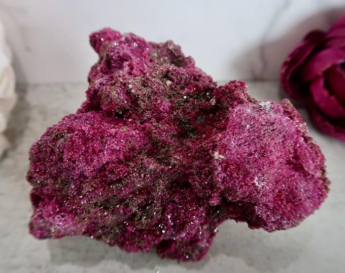 RARE Large 1.8 Lb. Sparkly Large Red Corundum Ruby Specimen Cluster ...