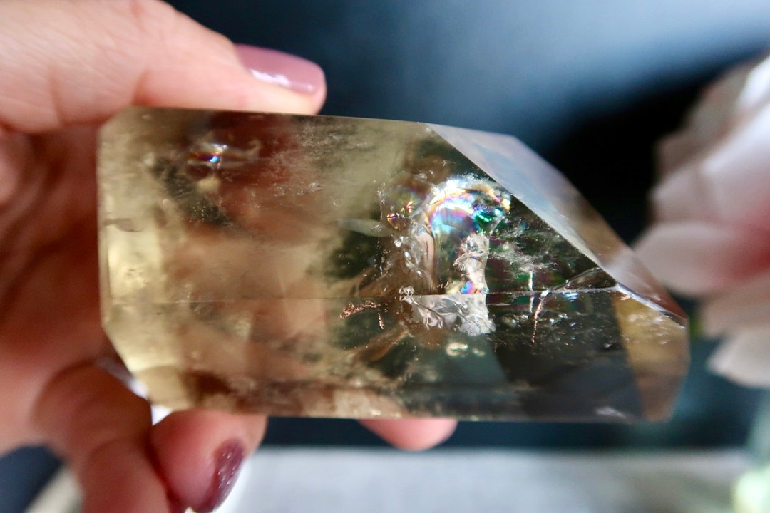 LARGE Huge Rainbow Citrine Freeform Brazil High-quality Polished ...