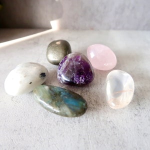 Mother and Baby Crystal Kit Crystal Set for New Moms Healing Crystals ...