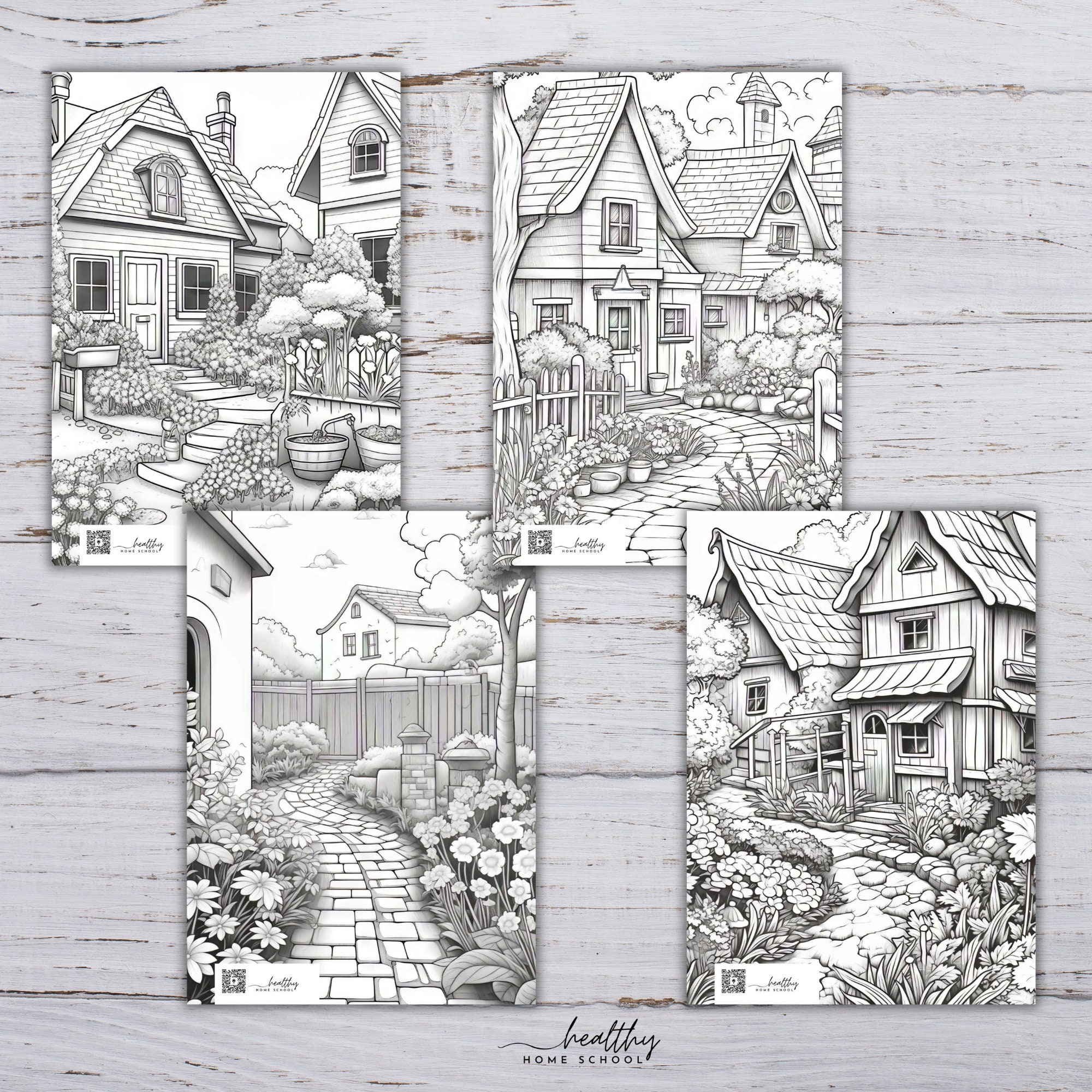 Printable Digital Mindfulness Colouring Pages, A4, 22 Pages, PDF ...