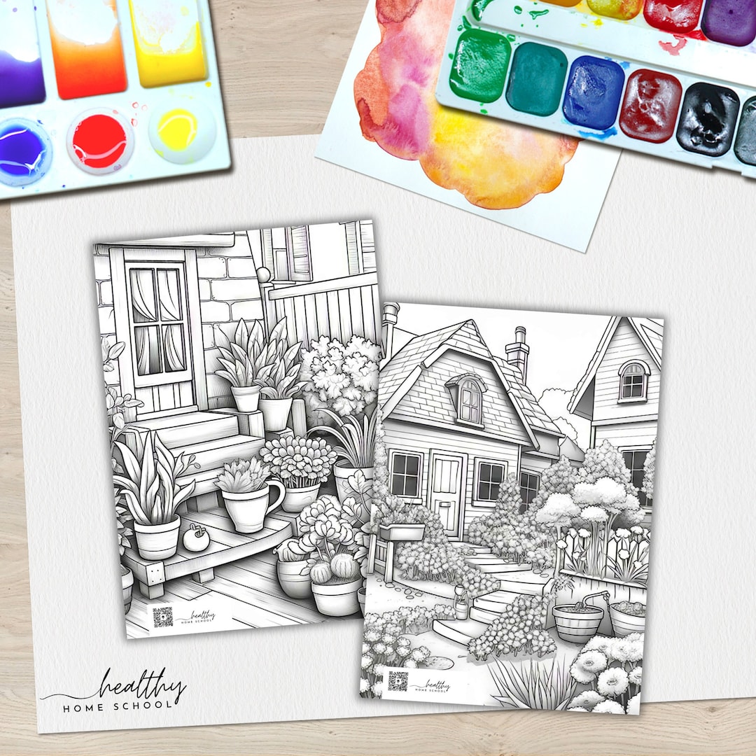 Printable Digital Mindfulness Colouring Pages, A4, 22 Pages, PDF ...