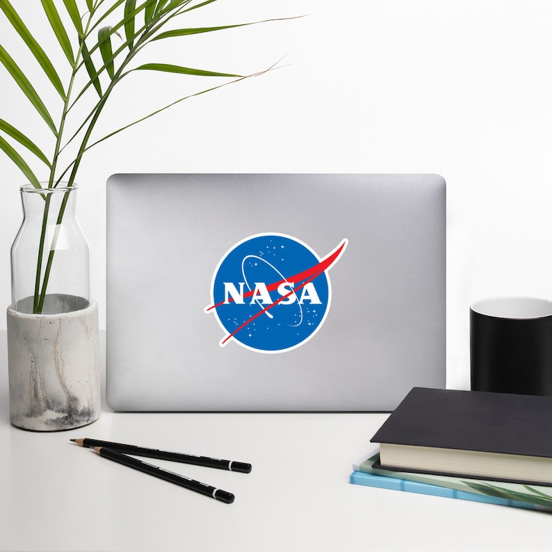 NASA Logo Sticker US National Aeronautics and Space - Etsy