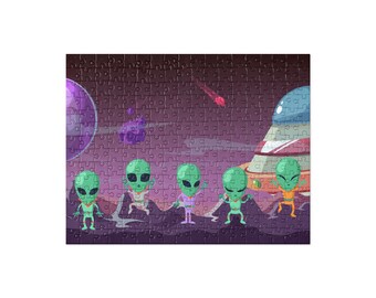 Ufo Jigsaw Puzzle - Etsy