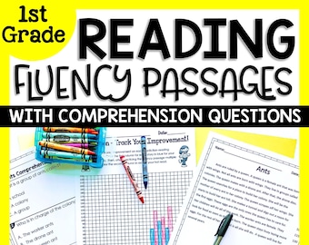 First Grade Reading Comprehension Worksheets Decodable Stories With ...