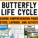 Butterfly Life Cycle Science Unit Science Reading Passages, Lapbook ...