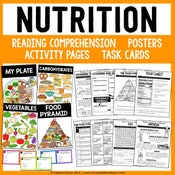 Food Group Flashcards for Kids, Kids Nutrition Education, Homeschool ...
