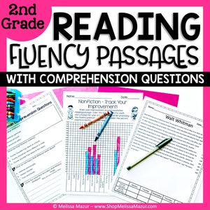 2nd Grade Reading Fluency Passages | Reading Comprehension Questions ...