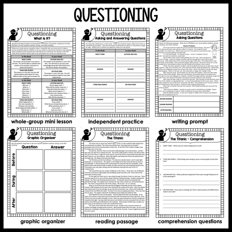 Reading Comprehension | Homeschool Worksheets Printables | Reading ...