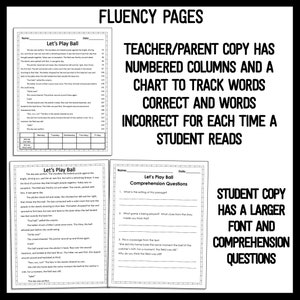 3rd Grade Reading Fluency Passages Reading Comprehension - Etsy